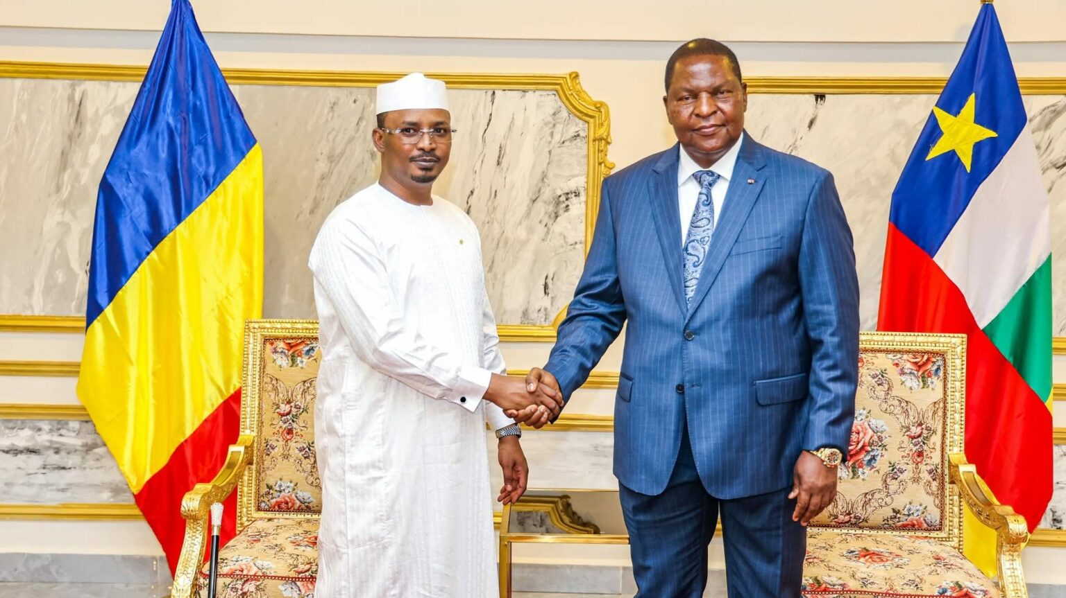 CEMAC : Acceuil Triomphal de Mahamat Idriss Deby à Bangui ...
